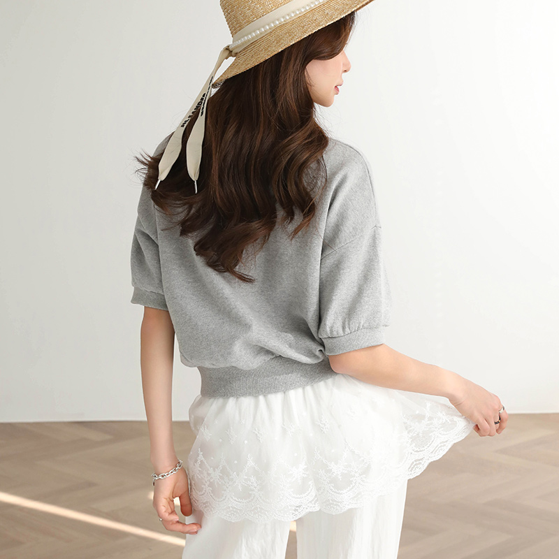 [세미크롭 르 보네르 반팔맨투맨 #112120]